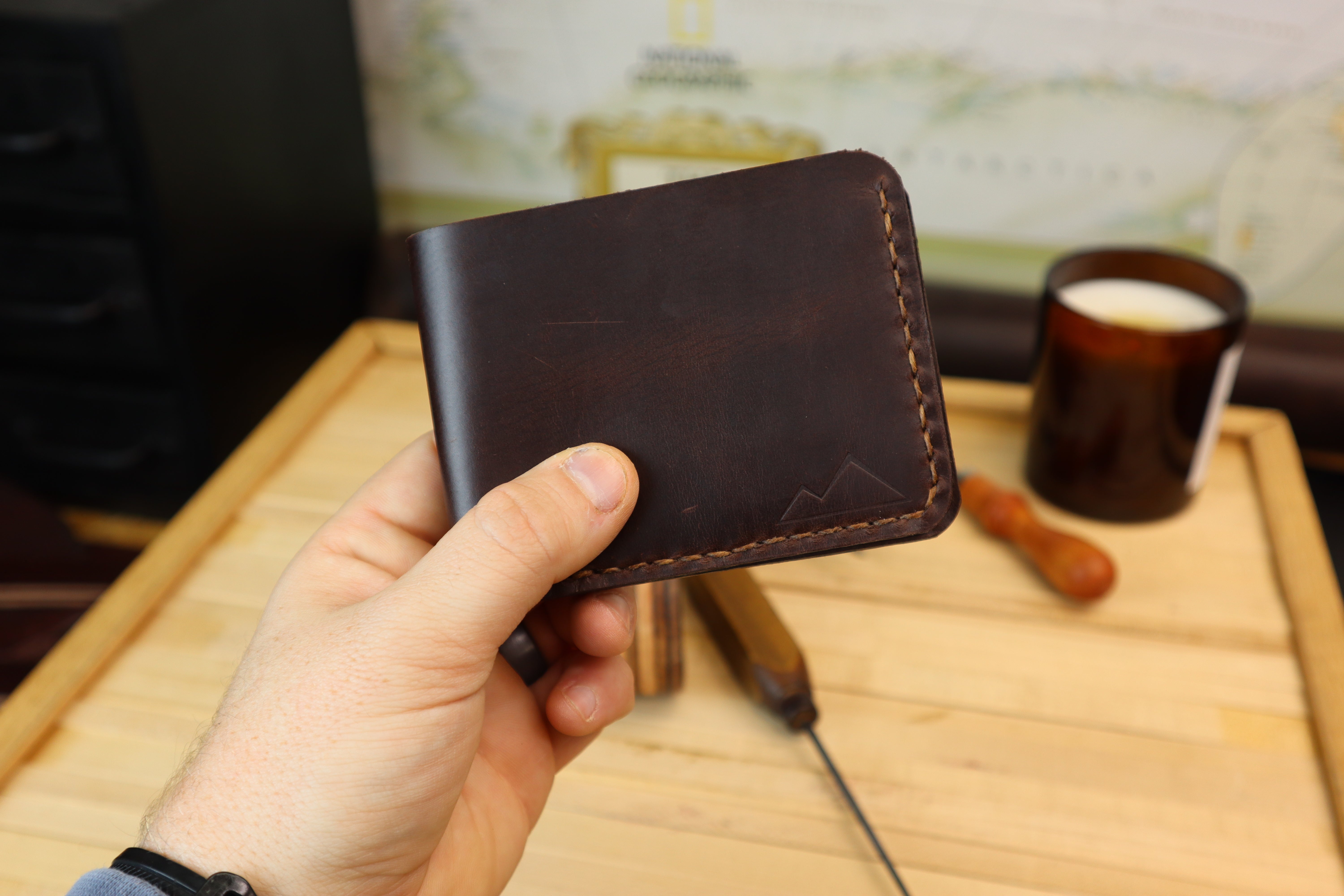 Classic Leather Bifold Wallet – Wharton Leather LLC